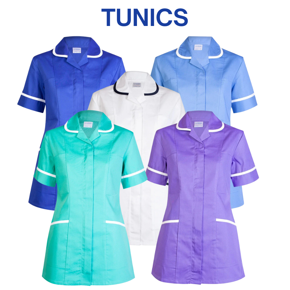 5-Pack Tunic Bundle - Care Workwear Uniforms – Care Supply Hub
